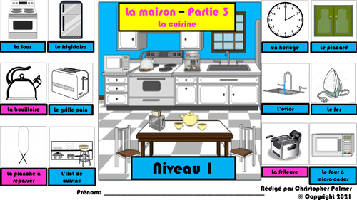 Key Stage 3: French: The House Part 3: La cuisine | Teaching Resources
