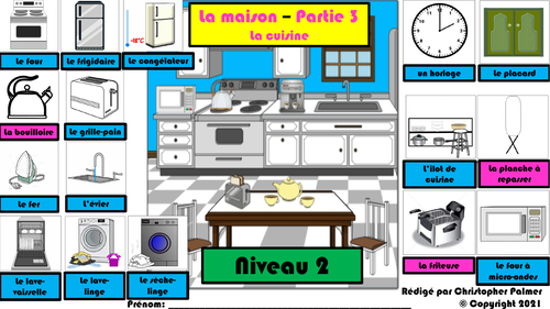 Key Stage 3: French: The House Part 3: La cuisine | Teaching Resources