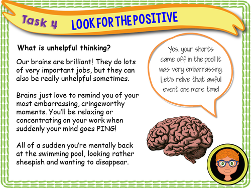 Resilience, setbacks and unhelpful thinking | Teaching Resources