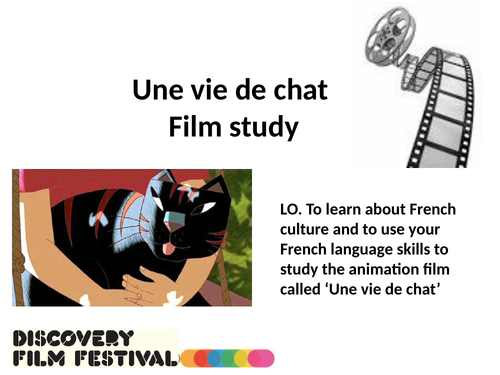 French film study A Cat In Paris (Une Vie de Chat) | Teaching Resources