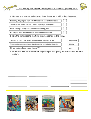 Jumping Jack - Purple Band | Teaching Resources