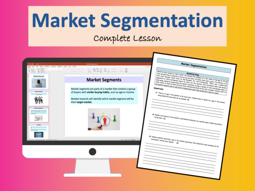 Market Segmentation - GCSE (9-1) Business | Teaching Resources