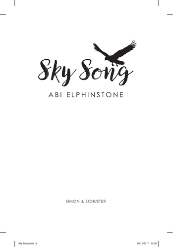 Sky Song - Abi Elphinstone - Whole Class Reading Session! | Teaching ...