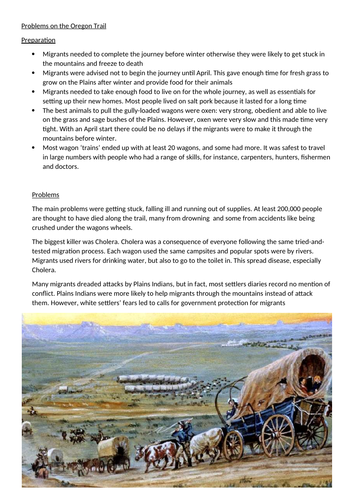 Edexcel GCSE American West Module pack | Teaching Resources