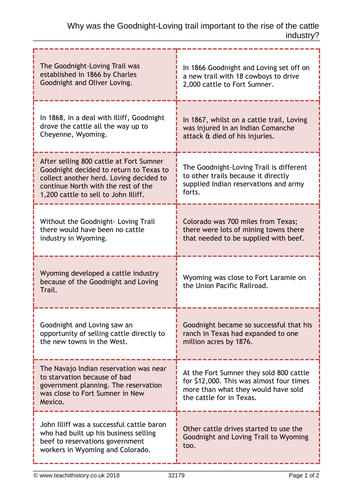 Edexcel GCSE American West Module pack | Teaching Resources