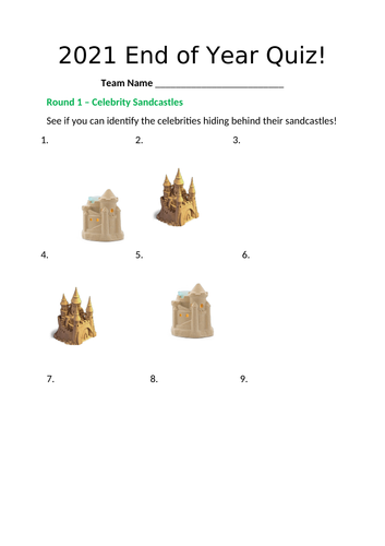 End of Year Quiz 2021 | Teaching Resources End of Year Quiz 2021 | Teaching Resources