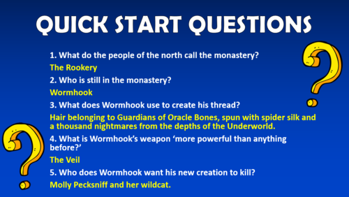 The Night Spinner - Abi Elphinstone - Whole Class Reading Session ...