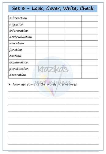English Functional Skills - Entry Level 2 - Words Ending In -tion ...