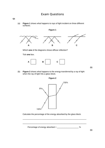 AQA GCSE Physics (9-1) - P14 Light - P14.3 - Light and colour FULL ...