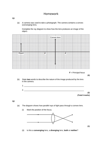 AQA GCSE Physics (9-1) - P14 Light - P14.4-5 Lenses FULL LESSON ...