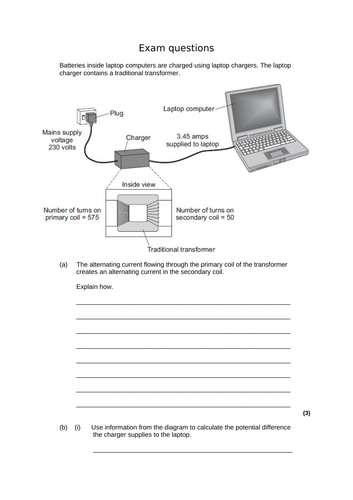 AQA GCSE Physics (9-1) - P15.8 Transformers in action FULL LESSON ...