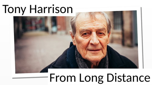 From Long Distance by Tony Harrison - Lesson Activities - CIE Poetry ...