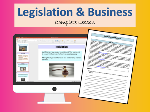 Legislation - GCSE (9-1) Business | Teaching Resources