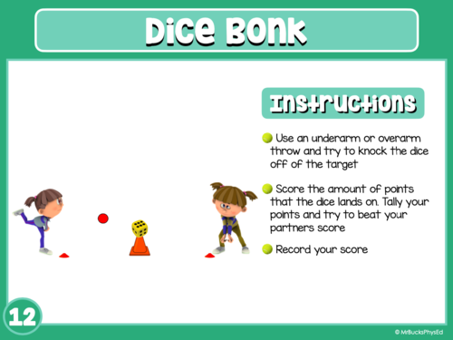Physical Education - Throwing Task Cards | Teaching Resources