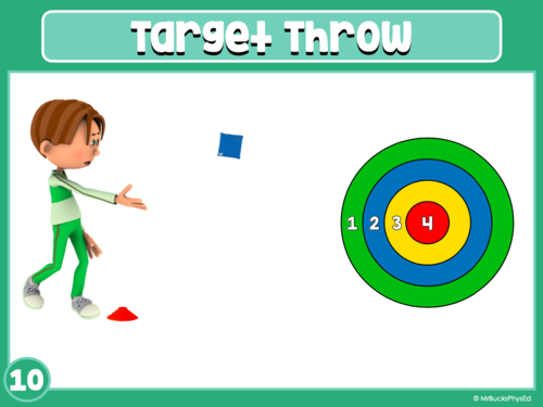 Physical Education - Throwing Task Cards | Teaching Resources
