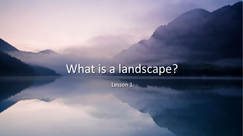 KS1 Landscapes Painting Art and Design | Teaching Resources