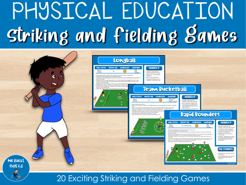 Physical Education - Striking and Fielding Games | Teaching Resources