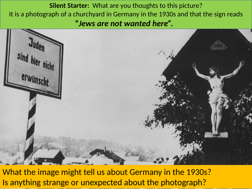 KS3 (Year 8) Holocaust Unit of Work | Teaching Resources