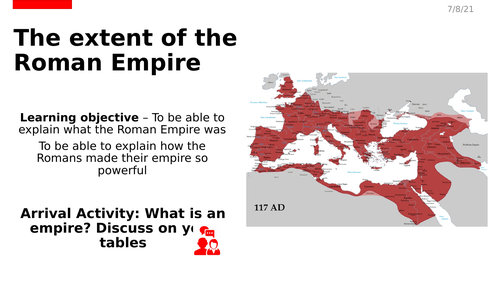 The extent of the Roman Empire | Teaching Resources