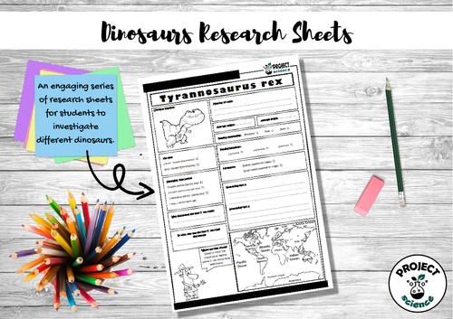 Dinosaurs Research Sheets | Teaching Resources