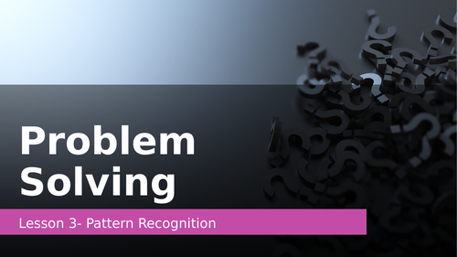 Problem Solving Lesson 3 | Teaching Resources Problem Solving Lesson 3 | Teaching Resources