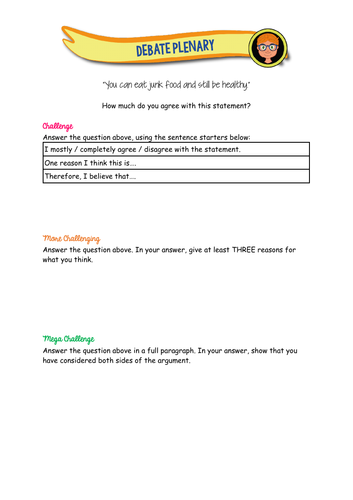 Healthy Eating | Teaching Resources