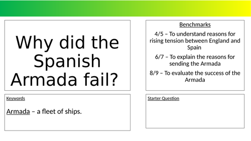Why did the Spanish Armada fail? | Teaching Resources
