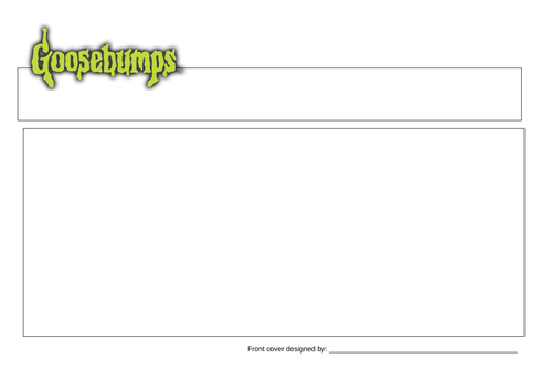 Goosebumps review and adaptation | Teaching Resources