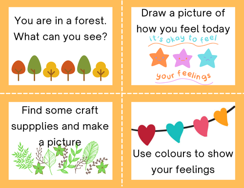 Arts and crafts starter activity | Teaching Resources