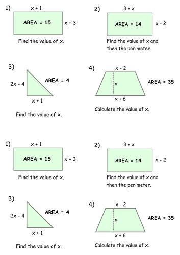 Forming & Solving Equations | Teaching Resources Forming & Solving Equations | Teaching Resources