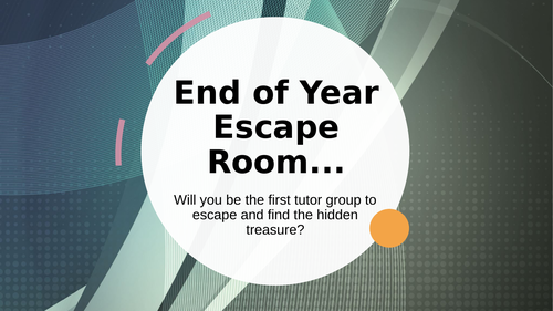 End of Year Escape Room | Teaching Resources