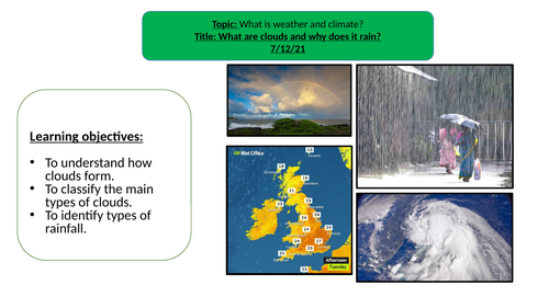 Geography - Weather and climate lessons | Teaching Resources