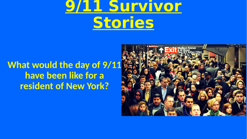 9/11 Firefighter article work | Teaching Resources