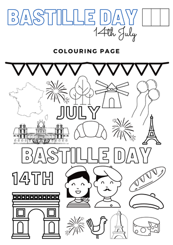 Bastille Day Activity Resource Pack | Teaching Resources