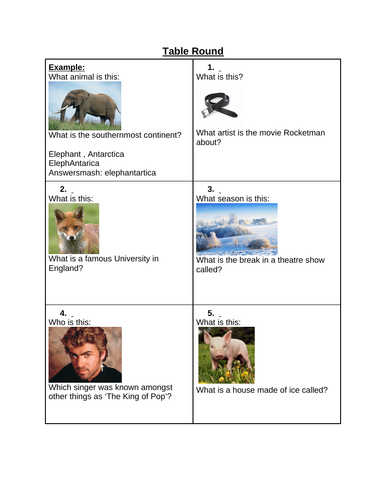 2021 End of Year Summer Quiz | Teaching Resources