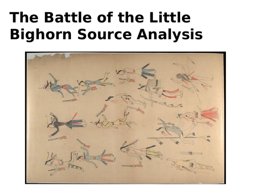 The Battle of the Little Bighorn Source Analysis Activity | Teaching ...