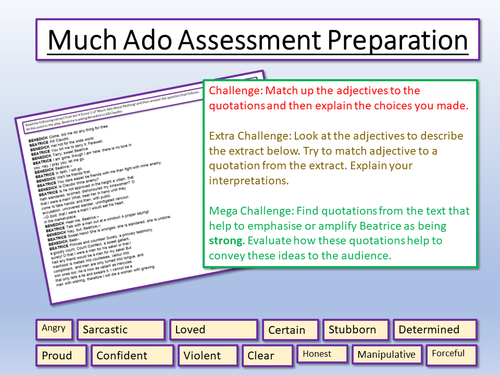Much Ado About Nothing June 2019 | Teaching Resources