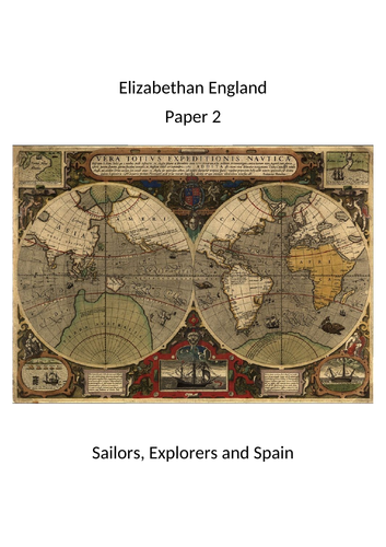 Elizabethan England Revision Workbooks: The complete set | Teaching ...