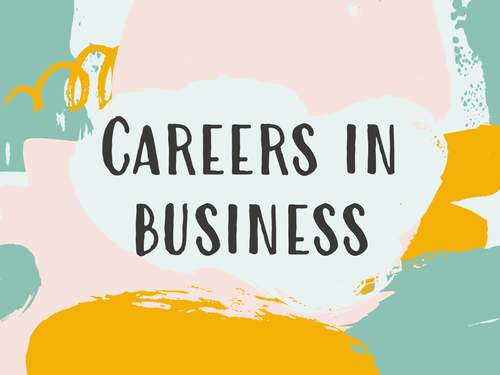 12 Business Careers display posters - Business Studies - 2x display ...