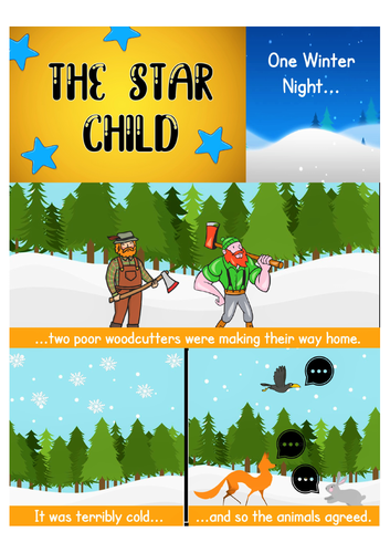 Star-Child (By Oscar Wilde) Comic. | Teaching Resources