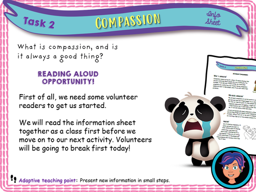 Compassion and caring for others | Teaching Resources