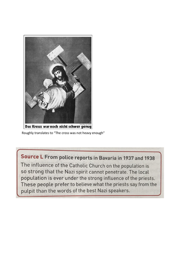 How did the Nazis treat the Church? | Teaching Resources