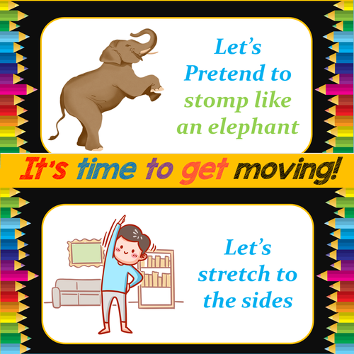 Back to School Morning Meeting Brain Breaks for PreK, Kinder & 1st PPT ...