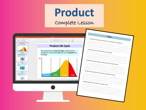 Product - GCSE (9-1) Business | Teaching Resources