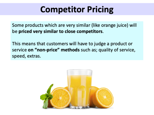 Price - GCSE (9-1) Business | Teaching Resources