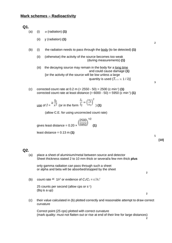 (Chapter 26 BUNDLE) A level Physics - Radioactivity | Teaching Resources