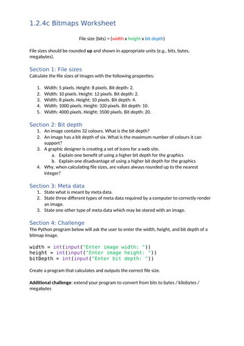 J277 OCR 1.2 Memory and Storage SoW | Teaching Resources
