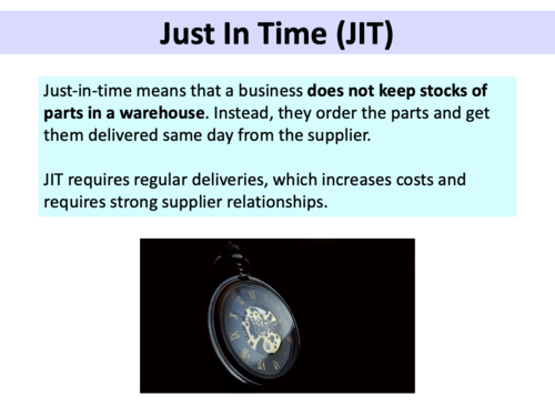 Working with Suppliers - GCSE (9-1) Business | Teaching Resources
