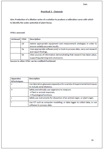 AQA A level Biology Practical Handbook | Teaching Resources