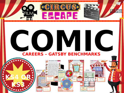 Comic Books Escape Room | Teaching Resources